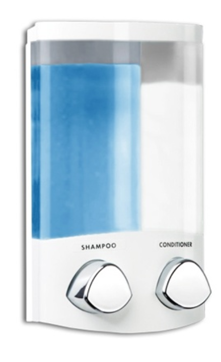 Hefe DUO dispenser II - hvid