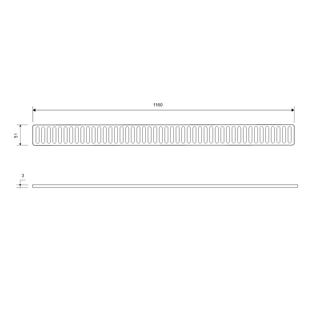 UNIDRAIN1602RIST COLUM L1200MM